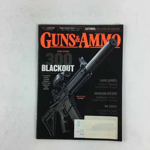 Guns & Ammo Magazine Daniel Defense .300 Blackout Garry James DDM4 ...