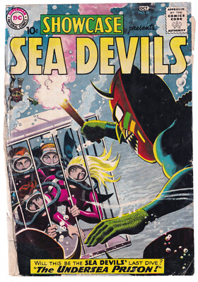SHOWCASE COMICS 28 (1960) 2nd Sea Devils; Covers only | eBay