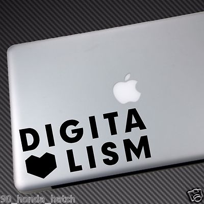 DIGITALISM VINYL STICKER DECAL band cd ticket pogo dj soulwax presets ...