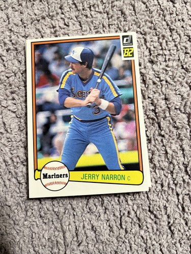 1982 Donruss 433 Jerry Narron Seattle Mariners Baseball | eBay