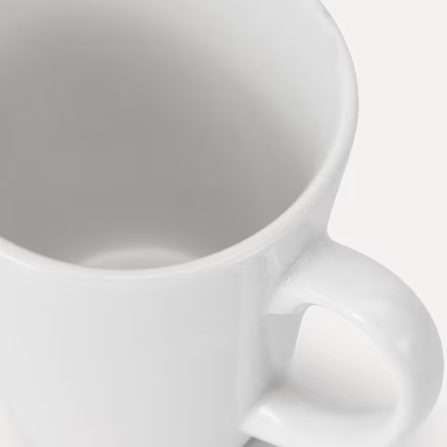 SET OF 6 COFFEE / TEA STANDARD WHITE MUG** | eBay Australia