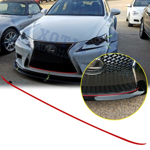 Red Front Grille Pinstripe Trim Sticker Decal For Lexus IS200T 250 350 ...