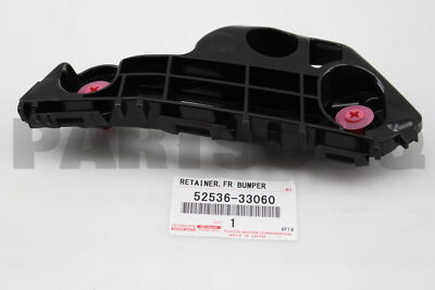 5253633060 Genuine Toyota RETAINER, FR BUMPER 52536-33060 | eBay