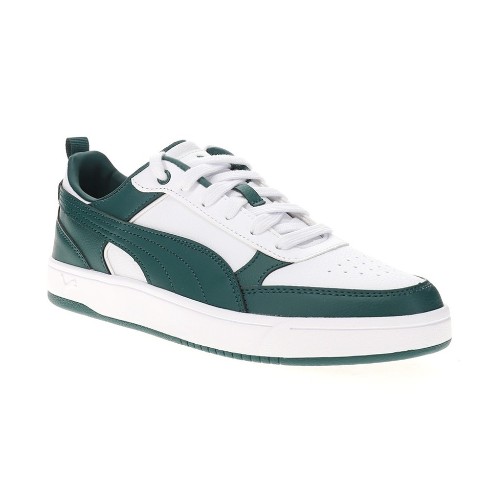PUMA Dribble Lace Up Mens Green Sneakers Casual Shoes 40032607 | eBay