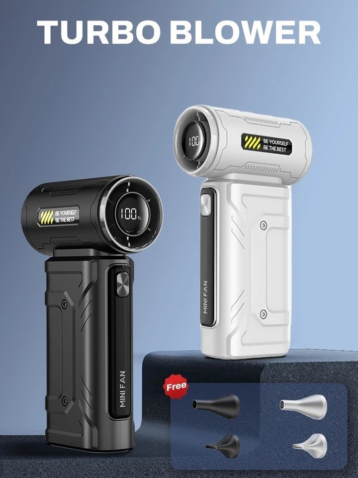 Jet Dry Mini Blower Air Blower Super Fan Turbo Powered Portable 450 000 ...