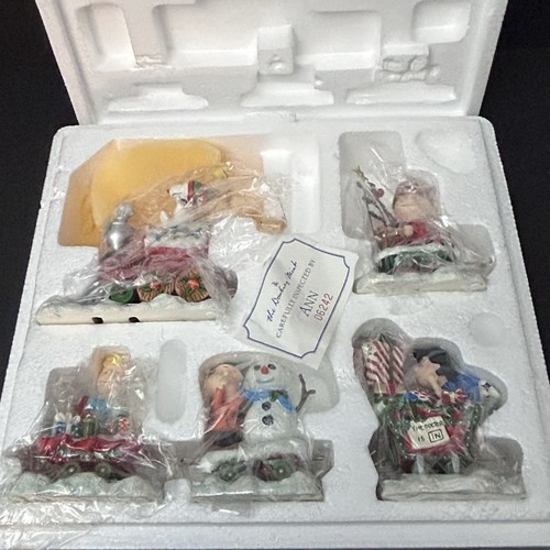 The Danbury Mint Peanuts Christmas Train Set Charlie Brown Snoopy | eBay