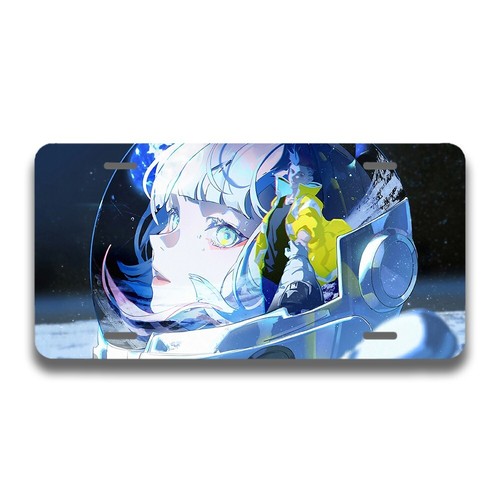 Lucy Space Cyberpunk Edgerunners Anime Decorative Custom License Plate ...