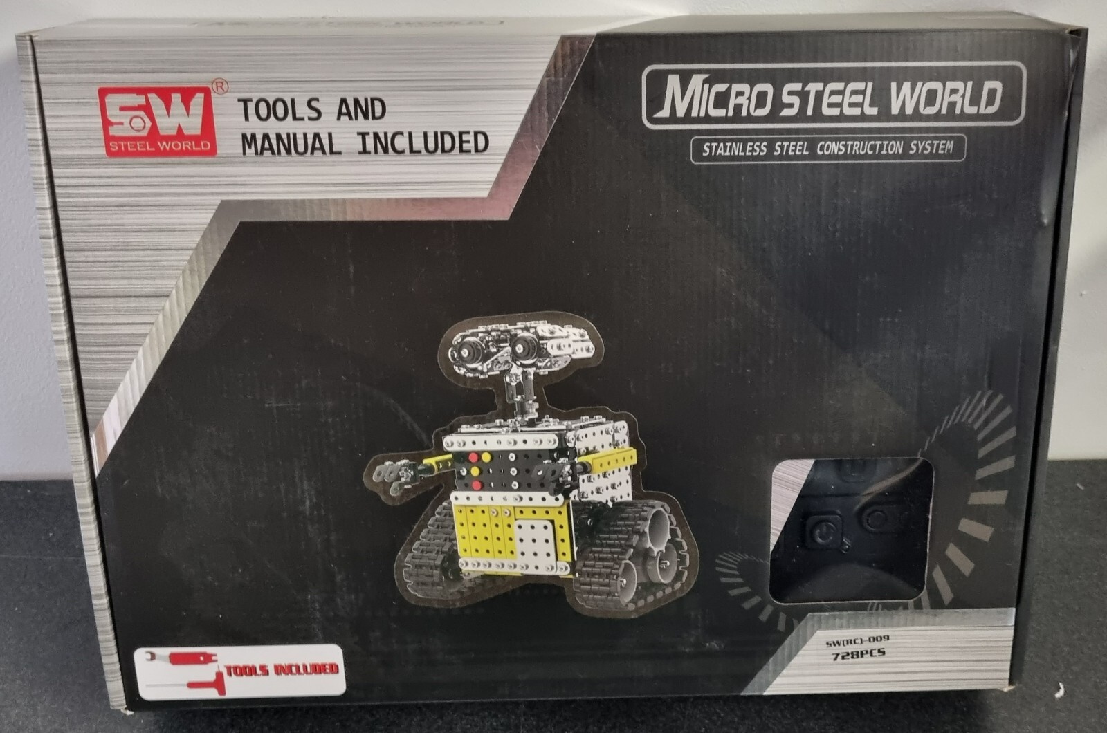 Micro Steel World WALL-E Remote controlled Metal Model kit | eBay Australia