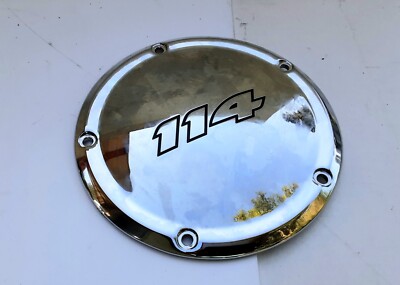 OEM Harley M8 Touring Chrome Outer Primary 114 Derby COVER 25700389 ...
