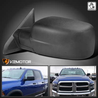 Left/Driver Side Fits 2009-2018 Dodge Ram 1500 Classic Manual Fold View ...