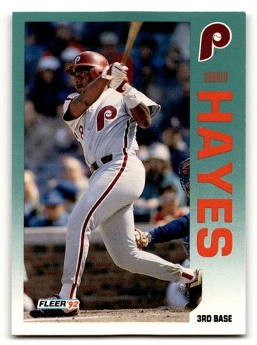 1992 Fleer #533 Charlie Hayes Philadelphia Phillies Baseball Cards N ID ...