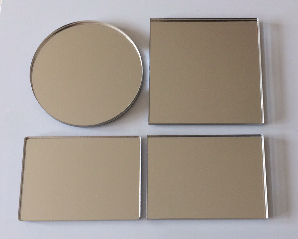 3mm Mirror Sheet Perspex Acrylic Panels [Custom Round Square Oval ...