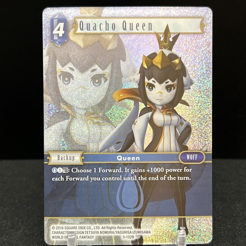 Quacho Queen 3-132R Foil Final Fantasy Opus Card | eBay