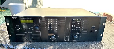 TOA model D-901 12-Channel Modular Digital Matrix Audio Mixer | eBay