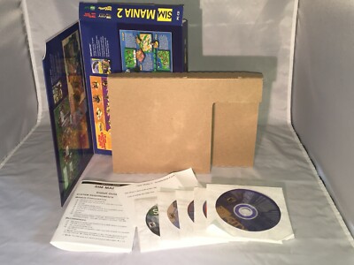 🎢 Sim Mania 2 - (Big Box PC, 2003) w/ Free Shipping 📮 | eBay
