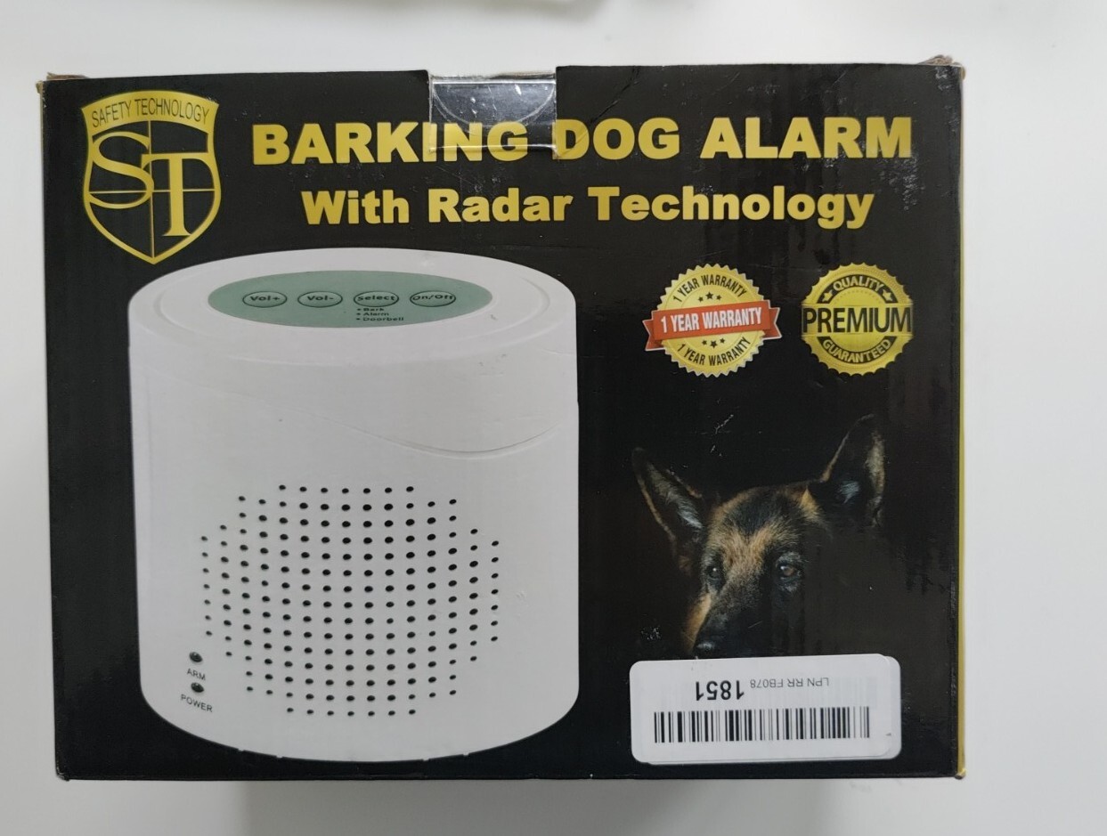 Safety Technology Barking Dog Motion Alarm with Remote 747670300459| eBay