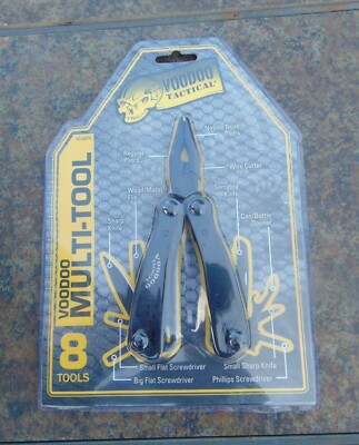 Voodoo Tactical 11 in 1 Stainless Steel Multi-Tool, new in package,free ...