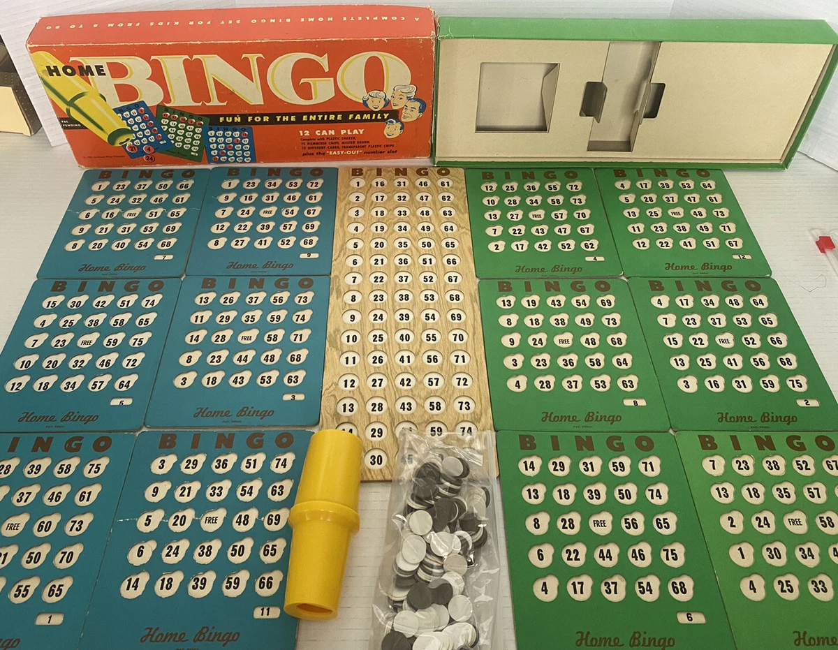 Vintage Bingo Game
