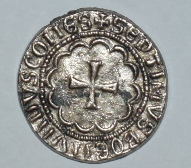 CRUSADERS, Tripoli. Bohemond VII, 1275-1287 Silver Gros Medieval Coin ...