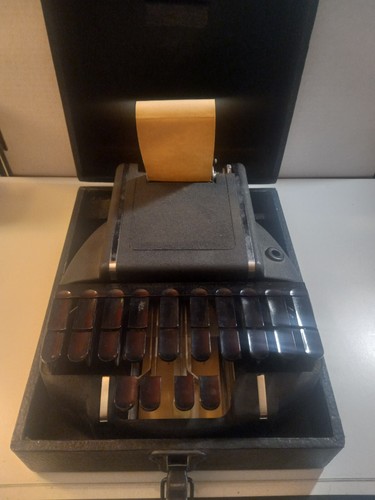 Vintage Stenographic Machines Inc. Standard Model Stenograph in Case | eBay