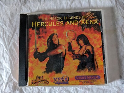 The Heroic Legends of Hercules and Xena (1996 CD-ROM PC Software ...