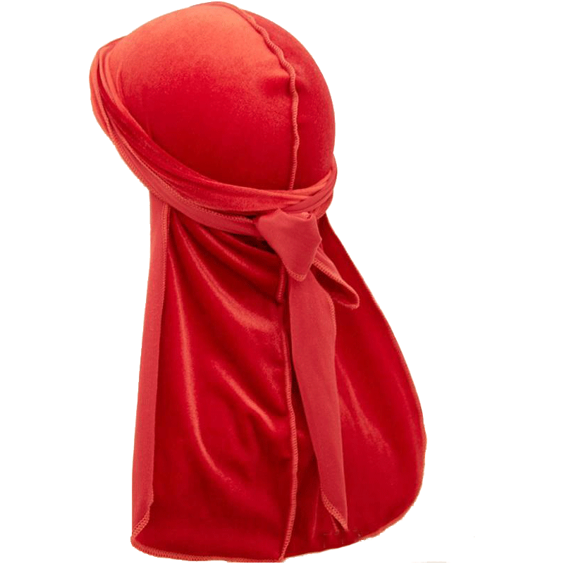 Velvet Durag Silky Headwrap Hat Cap Unisex Premium Du Doo Rag Wave