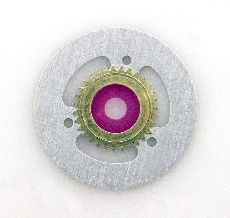 Genuine Rolex 2135-6900 Serif Open 6 White Date Wheel Disc Ladies Watch ...