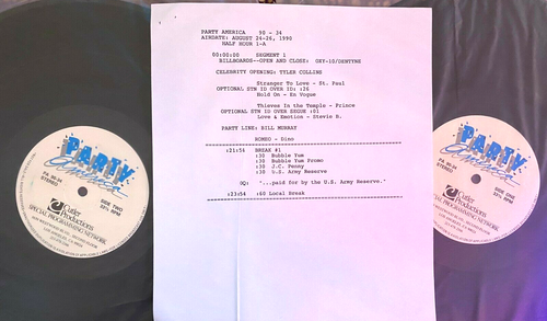 8/24/90 80'S DANCE PARTY: PRINCE, LINEAR (2), ST. PAUL, POISON, BROTHER ...