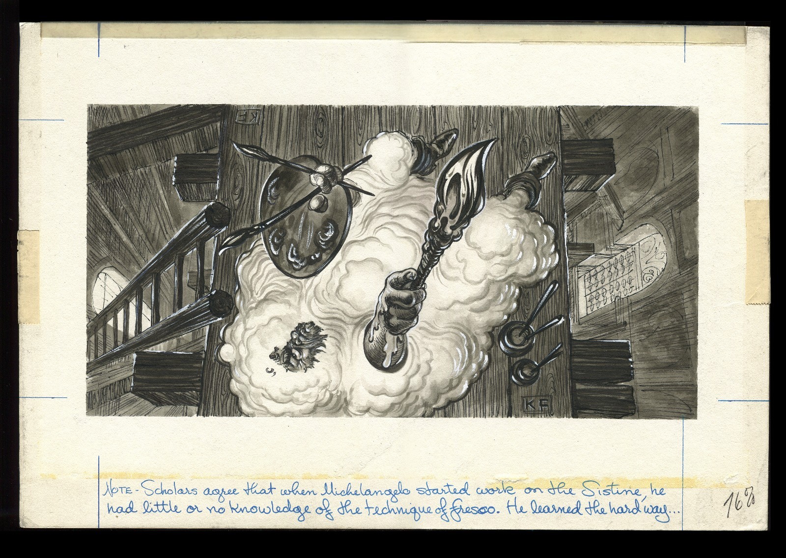 SIGNED! Kelly Freas (American 1922-2005) Original MAD Magazine #51 ...