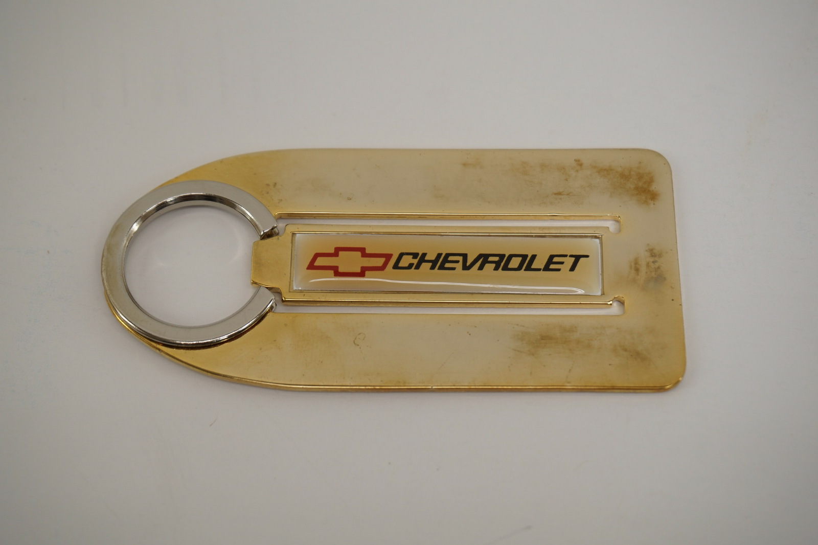 "Sureloc" Brand Chevrolet Key Ring - Gold Plated (1-1/2"x3") | eBay