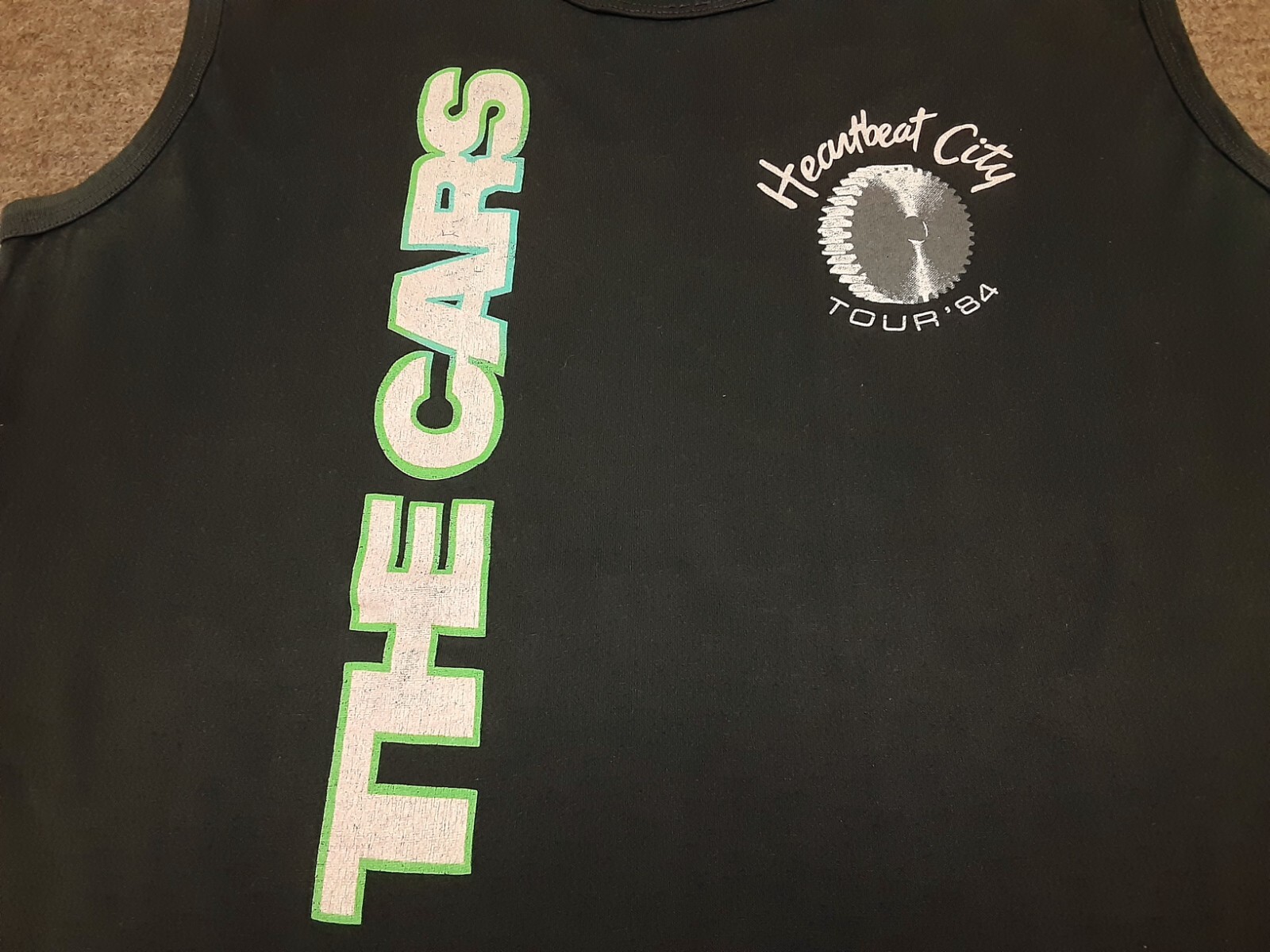 VTG 80s THE CARS 1984 Heartbeat City Tour Concert new… - Gem