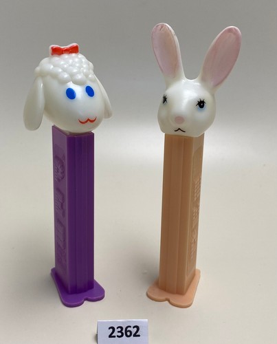 PEZ Dispensers Bunny Rabbit, Lamb, 1990s Vintage, Slovenia | eBay
