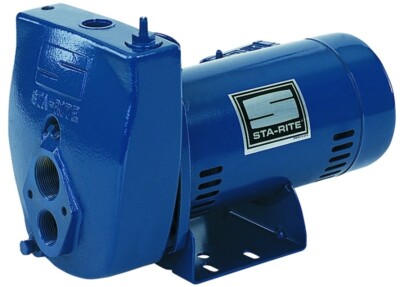 NEW STA-RITE SLE-1 PROJET 1 HP CAST IRON DEEP & SHALLOW WELL JET PUMP ...