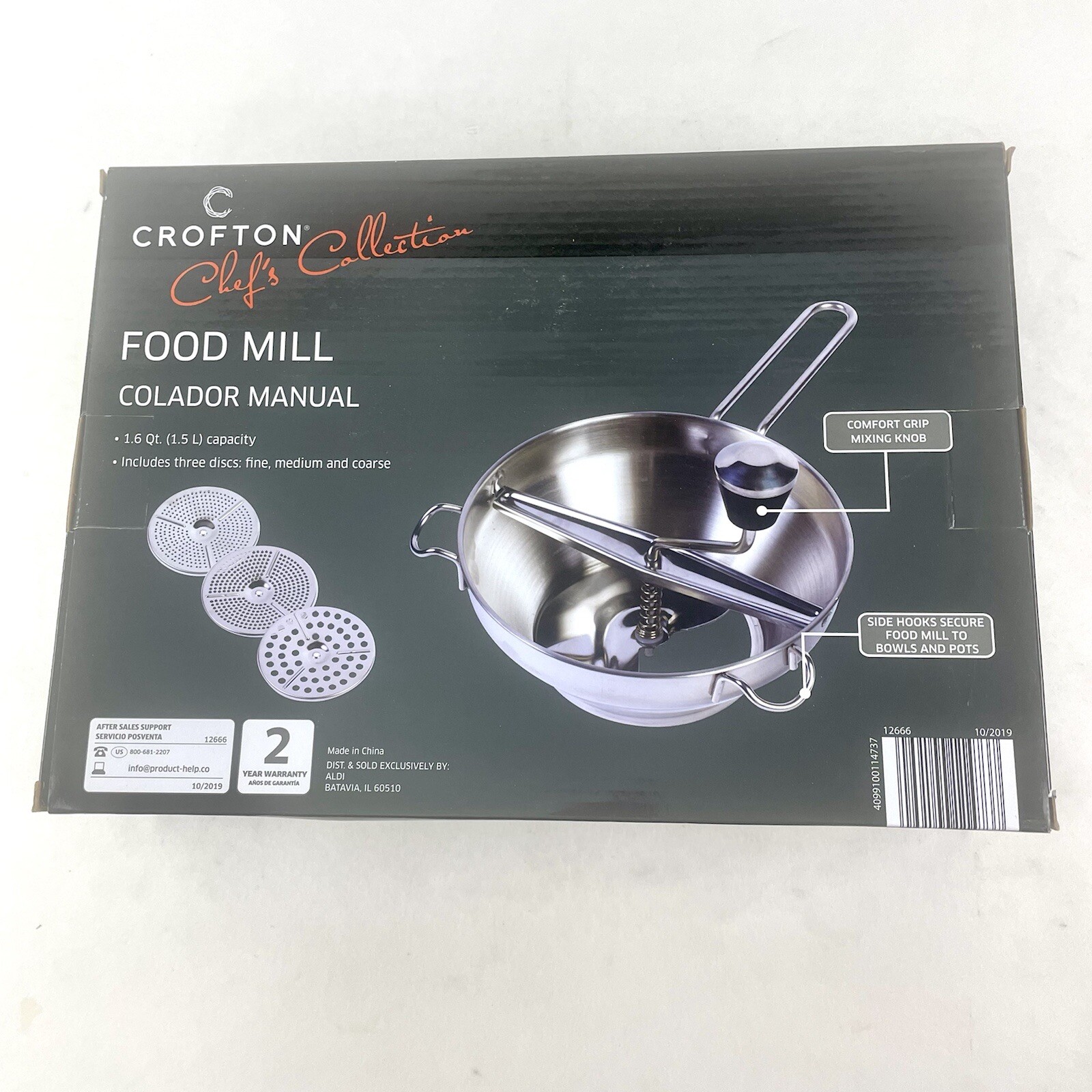 Crofton Chef Collection Food Mill 3 Discs Grinder W/o Manual for sale ...