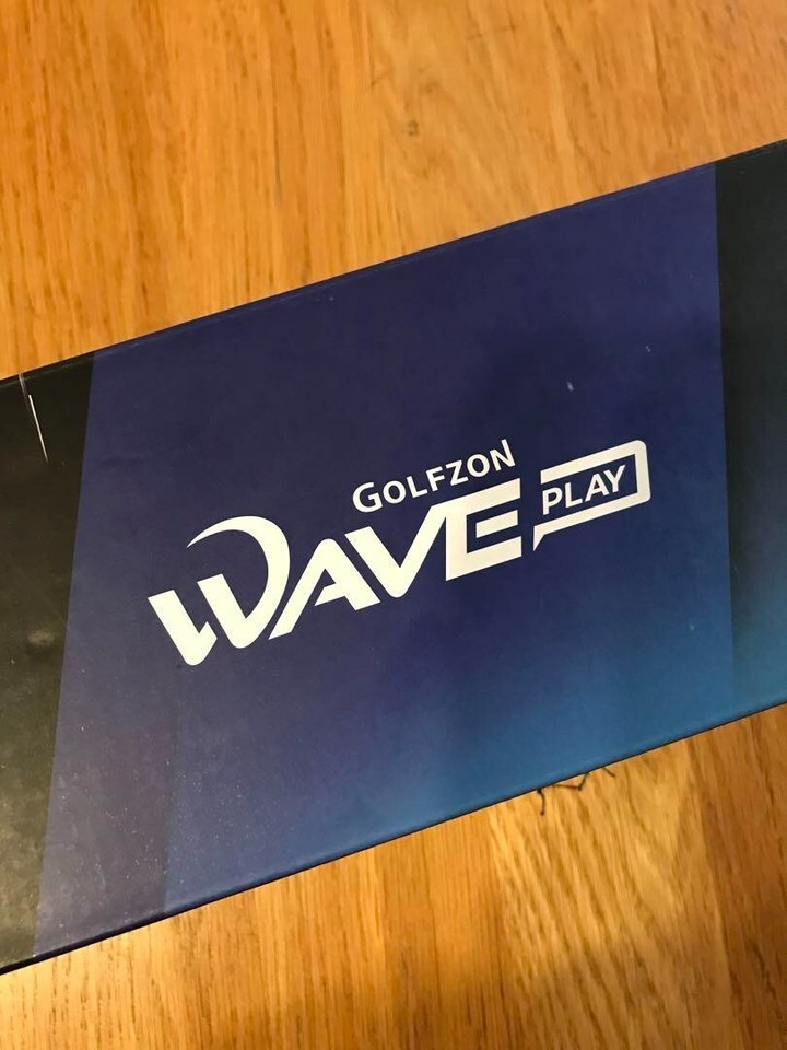 GOLFZON WAVE PLAY Home golf simulator swing practice equipment | eBay