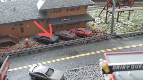 N Scale 1:160 Highway Guard Rails Barrier Car Divider High Detail ...