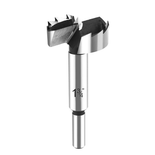1-3/4 Inch Forstner Bit, 1-3/4" Forstner Drill Bit for Wood, Drill Bits ...