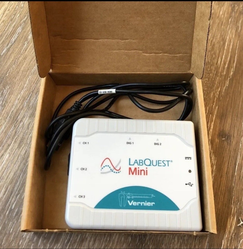 Vernier LabQuest Mini Sensor Interface w/ USB Cable - BRAND NEW IN BOX ...