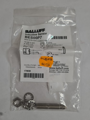Sensor Inductive New Balluff Photoelectric BES00P7 Best 516-324-G-E5-C ...