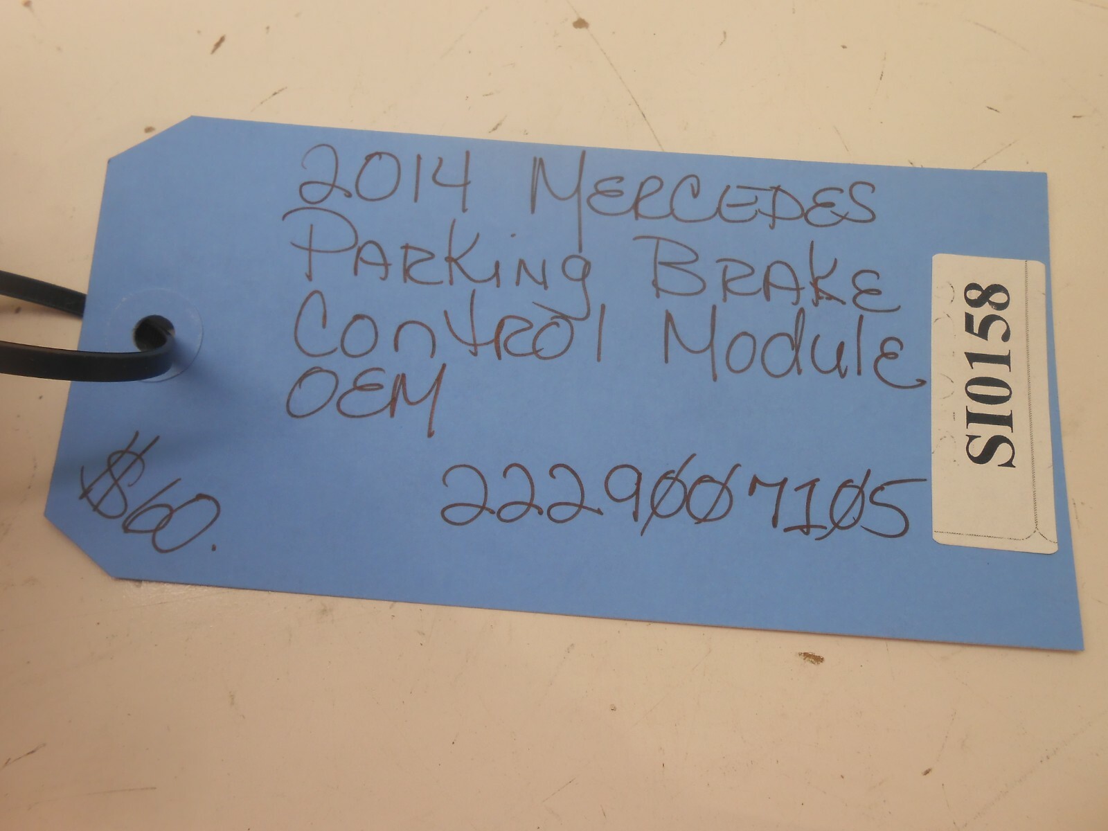 2014 MERCEDES PARKING BRAKE CONTROL MODULE OEM 2229007105 SI0158 | eBay