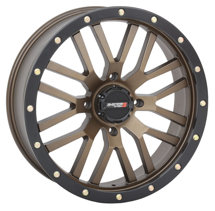 Kit 4 Interco Interforce II Tires 30x9-14 on System 3 ST-3 Bronze ...