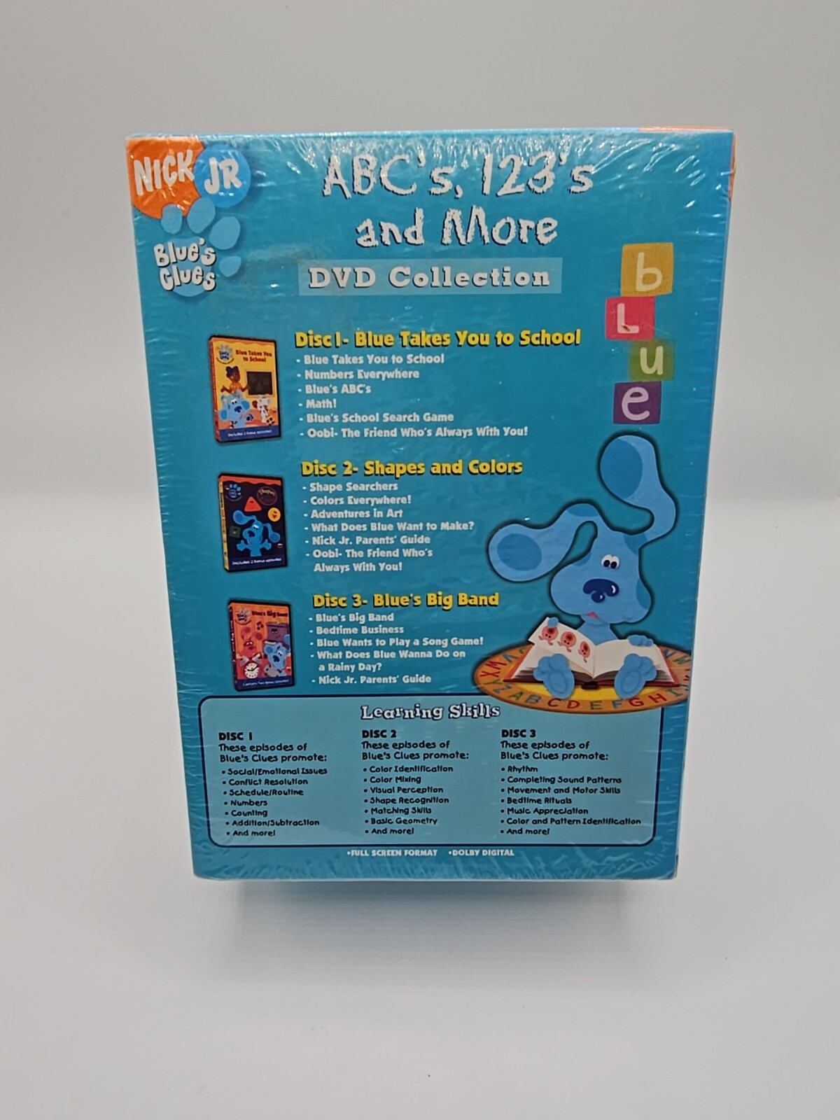 Blues Clues - ABCs, 123s and More (DVD, 2004) for sale online | eBay