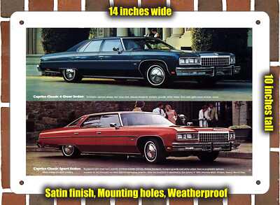 Metal Sign - 1976 Chevrolet Caprice Classic Impala (Sign Variant #03 ...