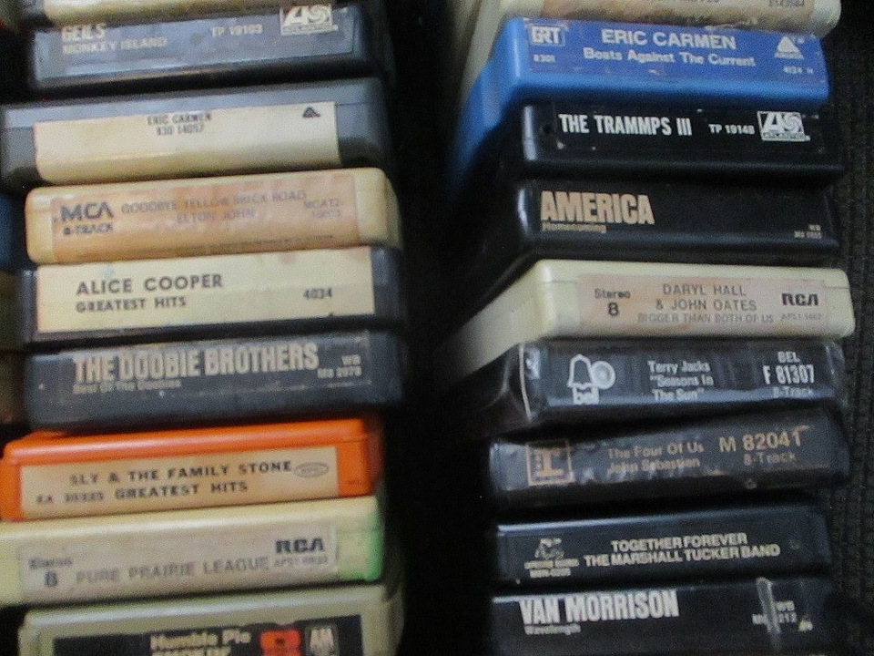 EIGHTY FIVE 8 Track Tapes Collection ( 85 ) Classic Rock, Pop, R&B ...
