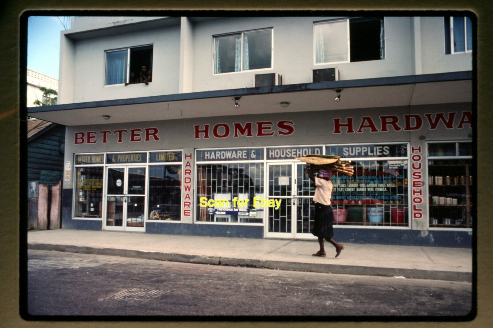 Montego Bay, Jamaica, Hardware Store in 1970's, Original Slide aa 4-21b ...