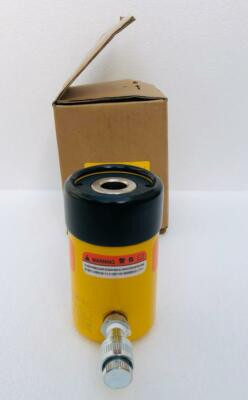 Enerpac RCH 121 Hydraulic Holl-O-Ram Cylinder 12 Ton Capacity 1" Stroke ...