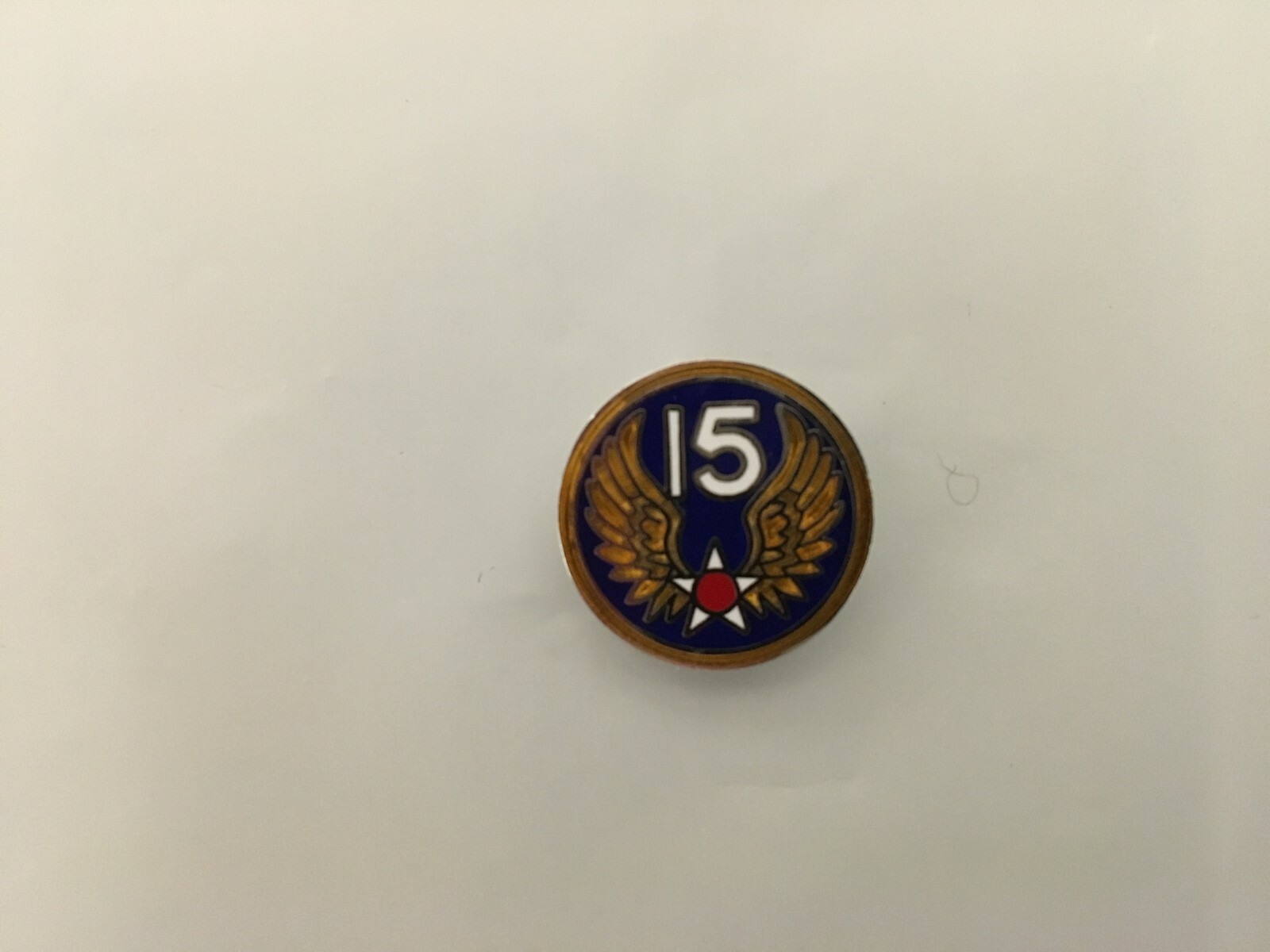 USAF 15TH AIR FORCE HAT PIN MEASURES 3/4 INCH | eBay