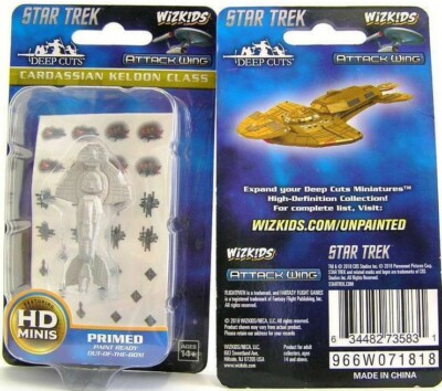 STAR TREK ATTACK WING DEEP CUTS HD MINIS BRAND NEW ~ CARDASSIAN KELDON ...
