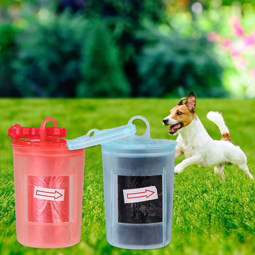 Pet Dog Poop Bag Puppy Waste Garbage Dispenser Pets Outdoor Cleaning ...