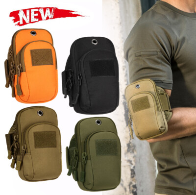 Phone Holder Cell Phone Armband Running Sports Arm Band Strap Gym Pouch ...